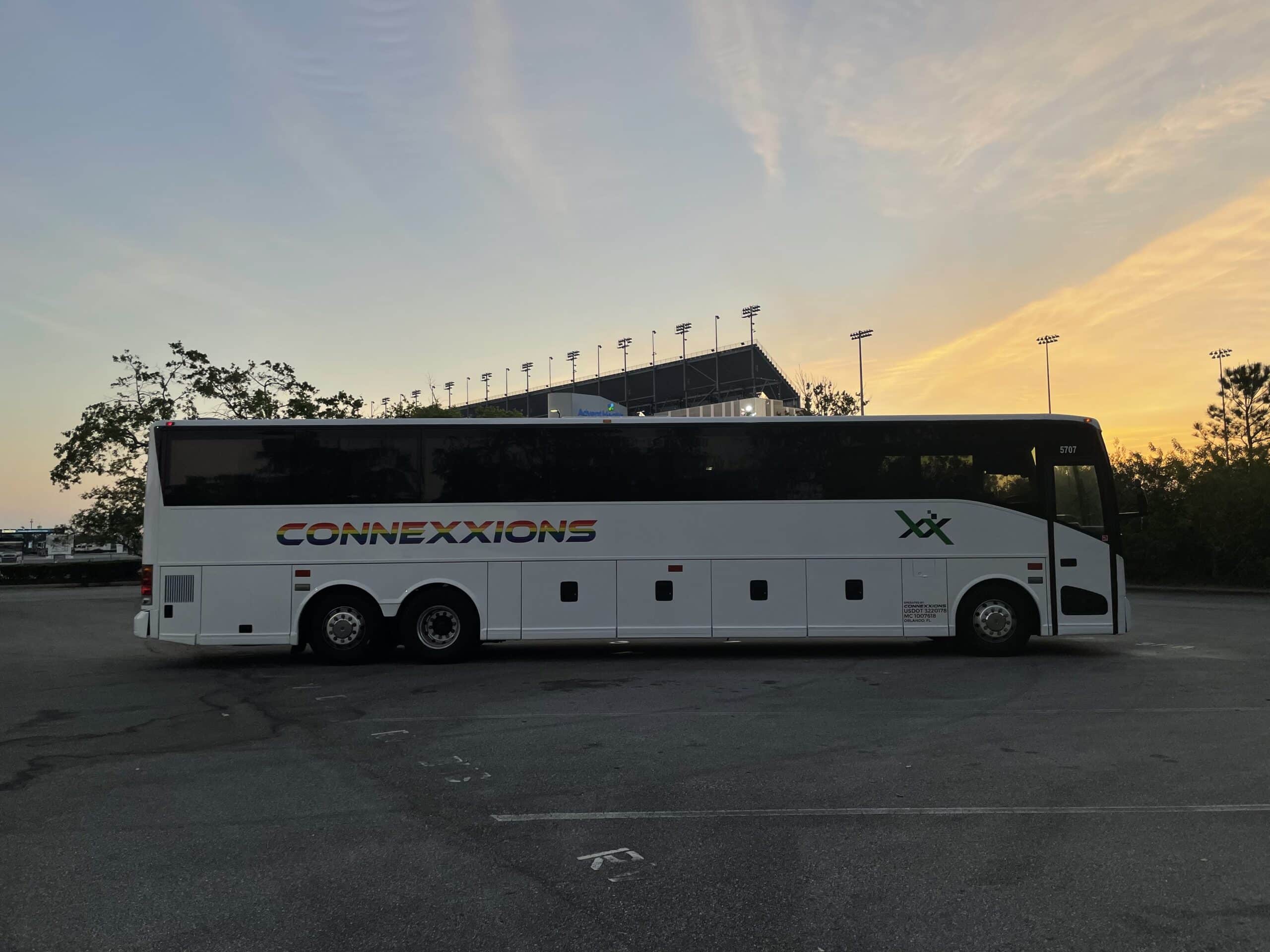 Luxury Tour Bus Rental | Connexxions Bus Premium Group Travel ...