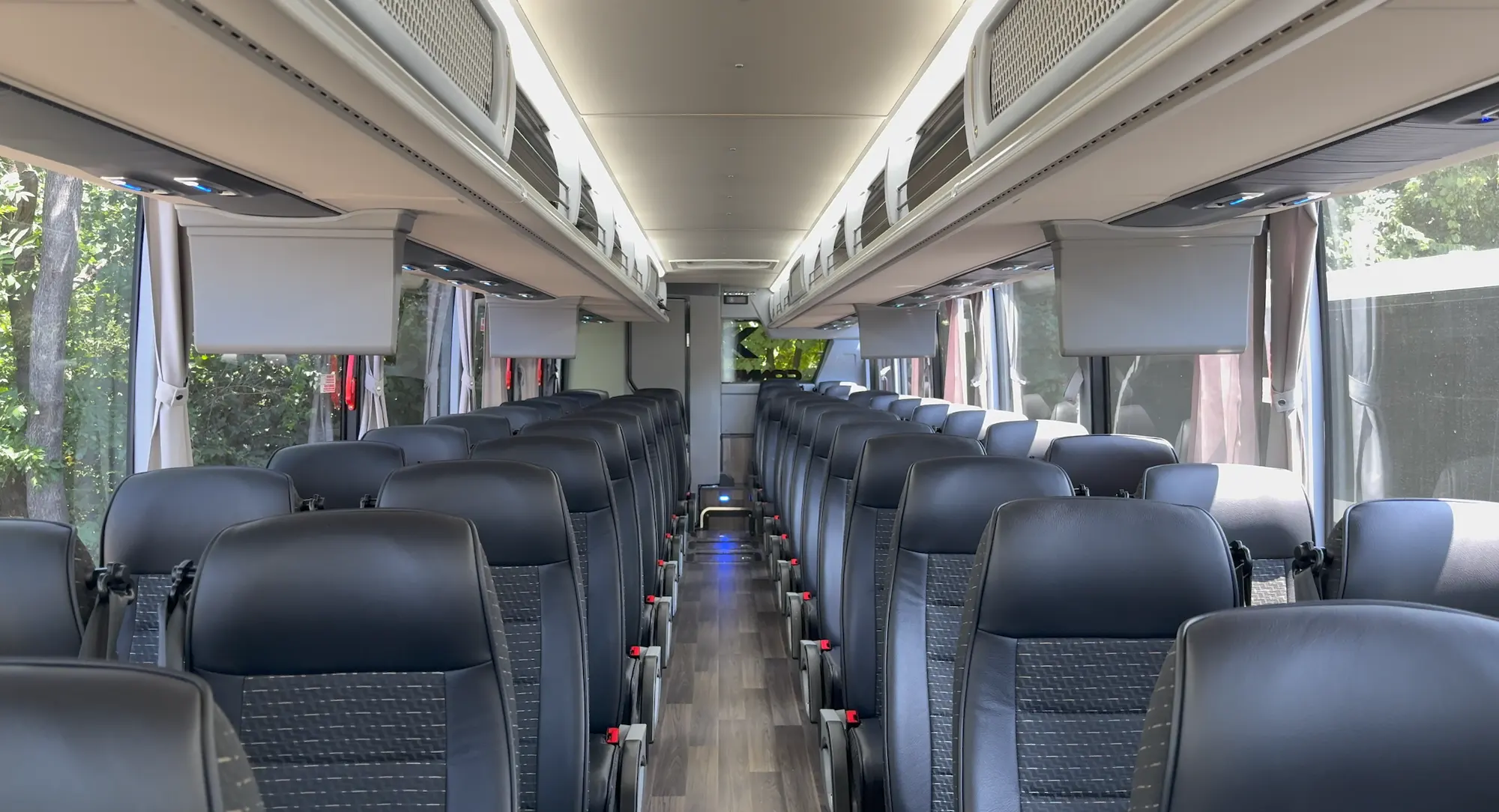 Charter Bus Amenities: Do Buses Have Bathrooms and WiFi? - Connexxions Bus